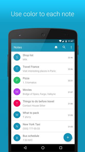 دانلود برنامه Light Notes اندروید بازار