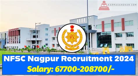 NFSC Nagpur Recruitment Check Details Now