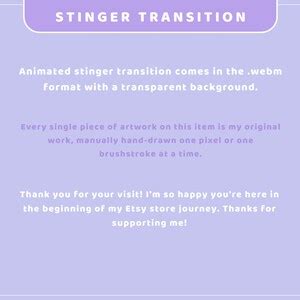 Stinger Transition Animation Lofi Hologram Animated Overlay Aesthetic Space Asset Stream Pack