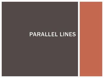 Parallel Lines Powerpoint By Jenfog Teachers Pay Teachers