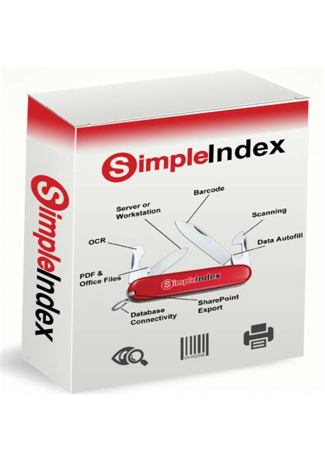 SimpleIndex Standard SimpleOCR