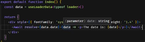 defer await type mismatch · issue 6324 · remix run remix · github