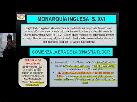 LA MONARQUÍA INGLESA DEL SIGLO XVI YouTube