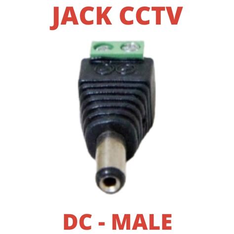Jual Jack Dc Cctv Male Baut Sambungan Kamera Power Jantan Colokan