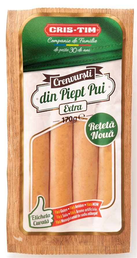Cris Tim Crenvursti Din Piept Pui Extra