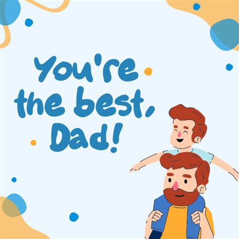 Lovely Wobbly Daddy Instagram Post Brandcrowd Instagram Post Maker