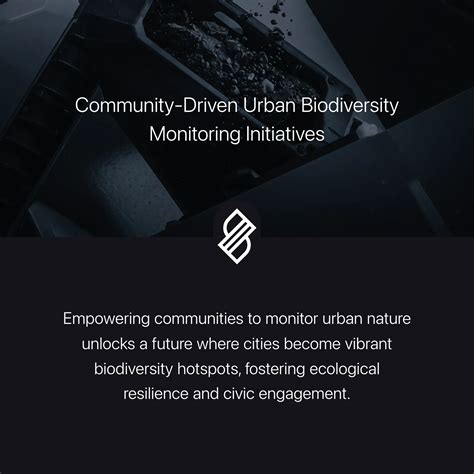 Community Driven Urban Biodiversity Monitoring Initiatives → Scenario