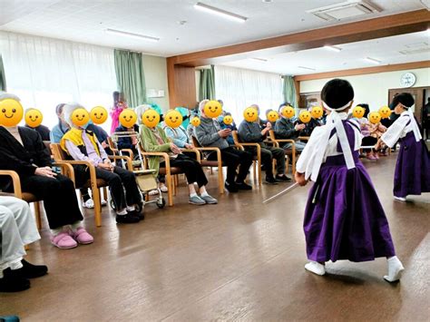楠橋幼稚園来園🎶｜香月老人ホーム