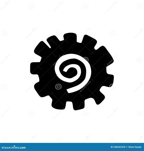 Sun Symbol Hand Drawn Picture Of Primitive Tribes Stock Vector Illustration Of Geometric