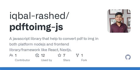 Github Iqbal Rashed Pdftoimg Js A Javascript Library That Help To