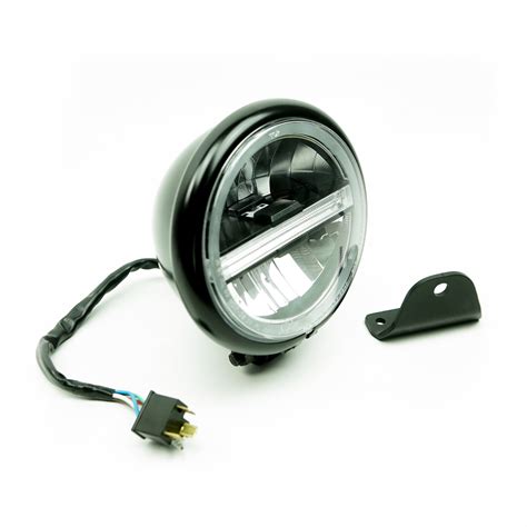Royal Enfield Interceptor 650 Led Angel Eye Headlight Conversion Kit