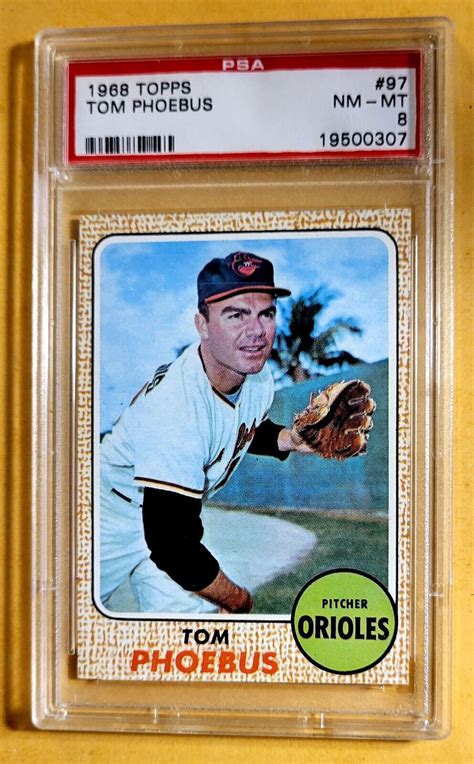 1968 Topps 97 Tom Phoebus For Sale Online EBay