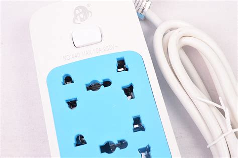 Electricidad Prolongador Multiple Power Socket 4 Modulos 440 Hc