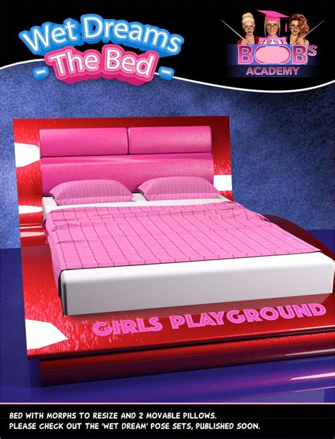 Wet Dreams Bed 2026 Free Daz 3d Models