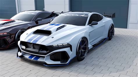 Ford Mustang Gt 2024 Custom Body Kit By Hycade Buy With Delivery