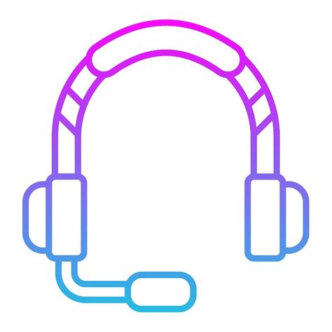 헤드폰 아이콘 프리미엄 벡터