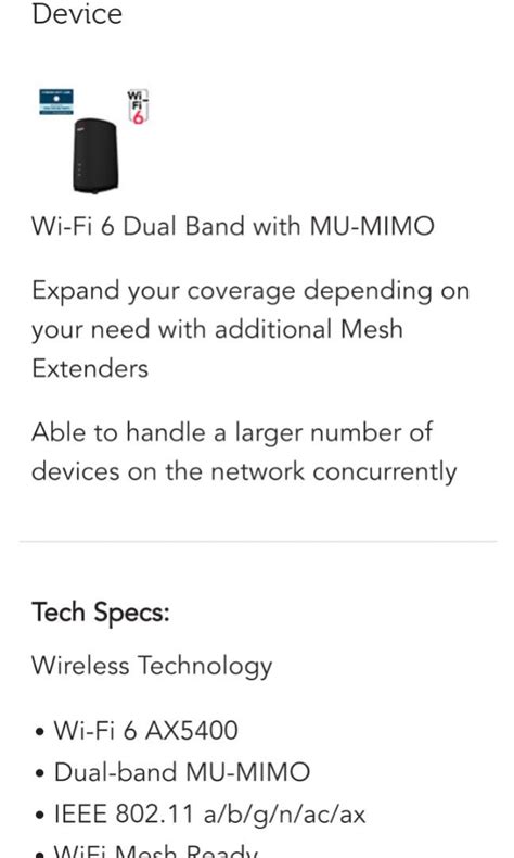 Wifi 6 Mesh Router Any Telco Compatible Computers And Tech Parts