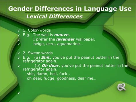 Ppt Language And Gender Powerpoint Presentation Free Download Id 5360055