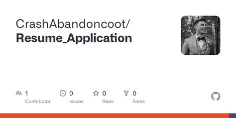 Resume Application Index Html At Main CrashAbandoncoot Resume