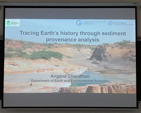 Ees Club Talk On Tracing Earths History Through Sediment Provenance