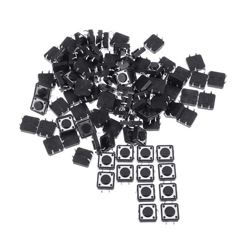 Pcs Momentary Tactile Push Button Switch X X Mm