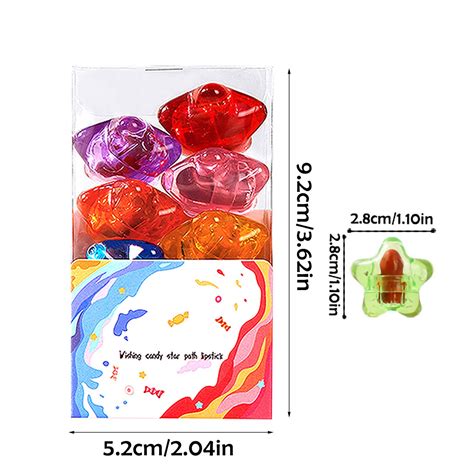 9 Color Mini Color Star Lipstick Set Mini Long Lasting Non Stick Cups
