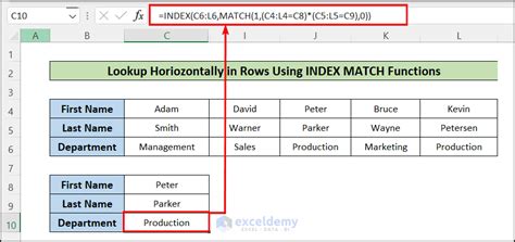 How To Match Multiple Criteria From Different Arrays In Excel 6 Methods