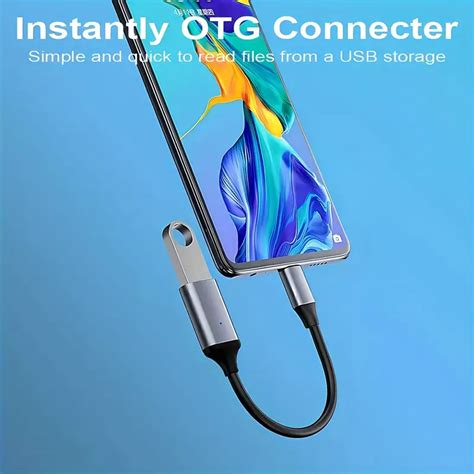 Hub Type C Usb Otg Adapter Cable Male Type C Female Usb 30 Temu