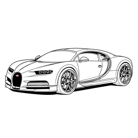 139 Bugatti Kleurplaten Printen Schattig