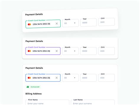 Input UI Design Inspiration Behance