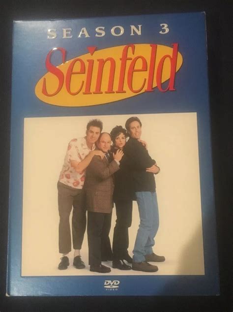 Seinfeld Season 3 Dvd 4 Disc Set 43396053496 Ebay