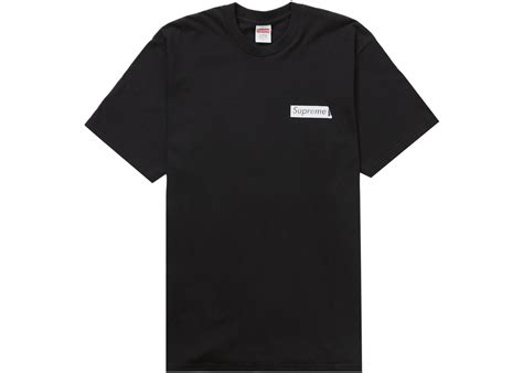 Supreme Static Tee Black Mens Fw23 Us Supreme Static Tee Black Mens Fw23 Us