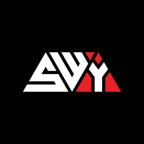 Swy Triangle Letter Logo Design With Triangle Shape Swy Triangle Logo