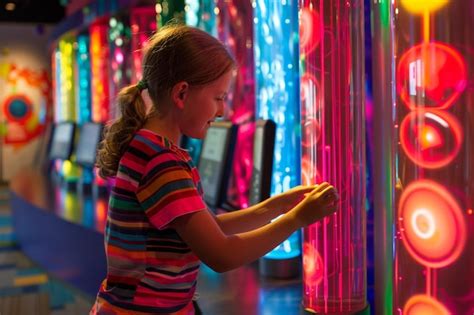 Interactive Exhibits Engaging Sense Ar Generative Ai Premium Ai Generated Image