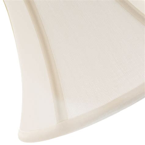 Traditional Empire Shaped 12 Inch Lamp Shade In Rich Silky Cream Cotto