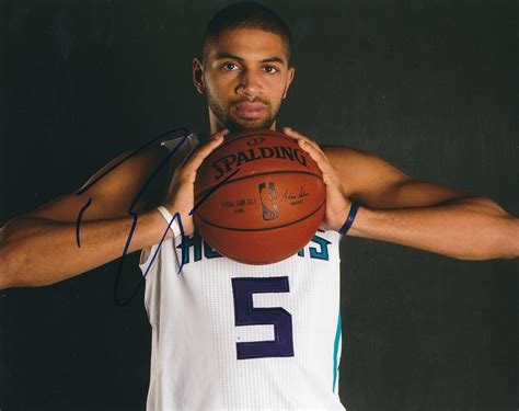 Autographed Nicolas Batum 8x10 Hornets Photos Main Line Autographs