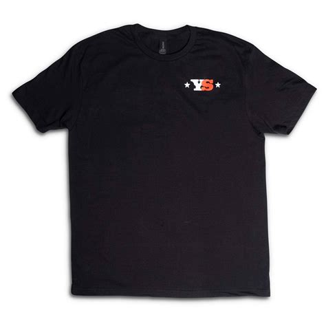Yoder Smokers T Shirt With Logo And Flag