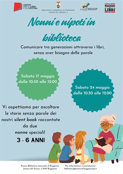 Nonni E Nipoti In Biblioteca Visit Buggiano