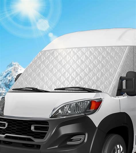 Vanncamp Windshield Cover For Ram Promaster Van 2014 2026