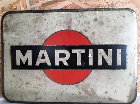 Reclamebord Martini 1950 IJzer Gegoten Gesmeed Catawiki