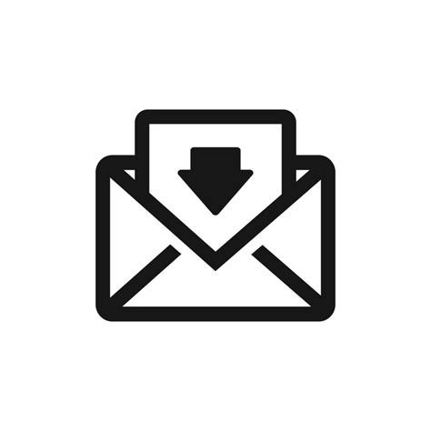 Email Receive Incoming Email Icon 21797255 Vector Art At Vecteezy