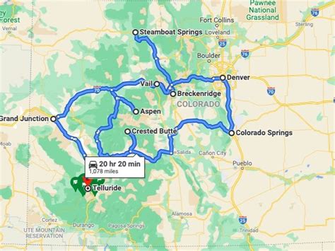 Rocky Mountain Road Trip Map Chrysa Bobinette