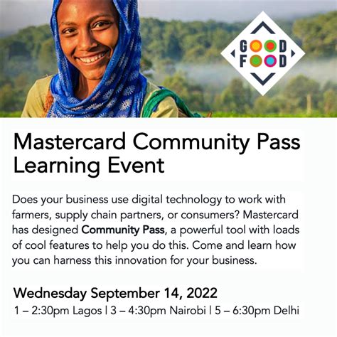 Good Food Hub The Mastercard Community Pass Has Lots Of Facebook
