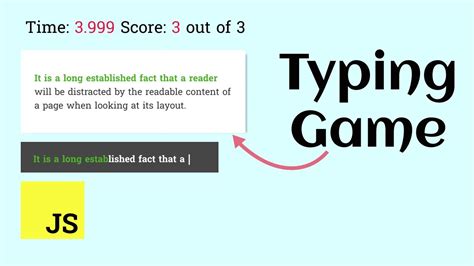 Typemaster Building An Engaging Typing Game With Html Css And Javascript Huxnwebdev Youtube