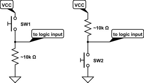 How To Make Push Button As Logic State Electrical Engineering Stack Exchange