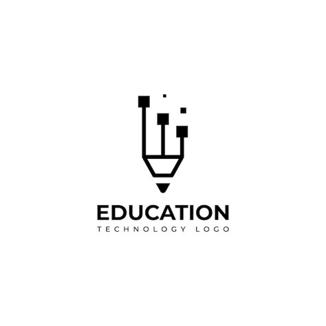Premium Vector Creative Education Technology Logo Design