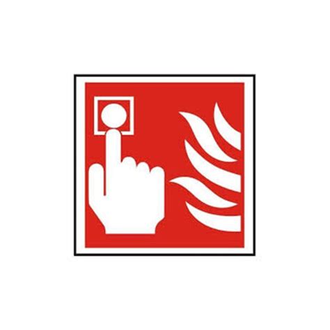 Photoluminescent Call Point Sign Firesense Fire Detection Equipment