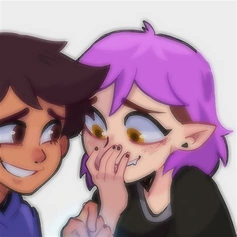 Amity Blight Hunter And Luz Noceda Matching Icon 0303 ♡¸• Metadinhas