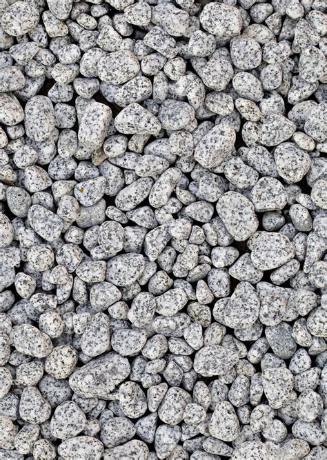 Black And White Granite Gravel