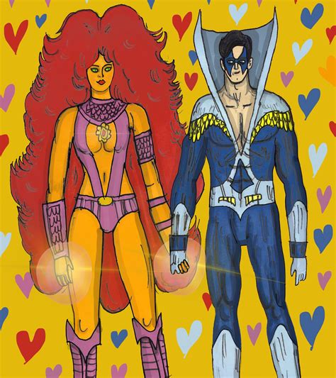 Nightwing And Starfire Forever Oc R Dccomics